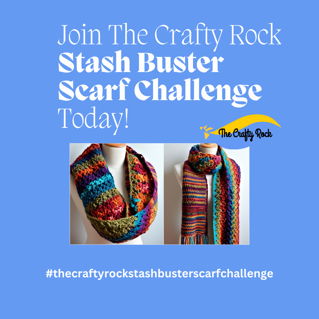 Join us for The Crafty Rock Stash Buster Scarf Challenge! – The Crafty ...