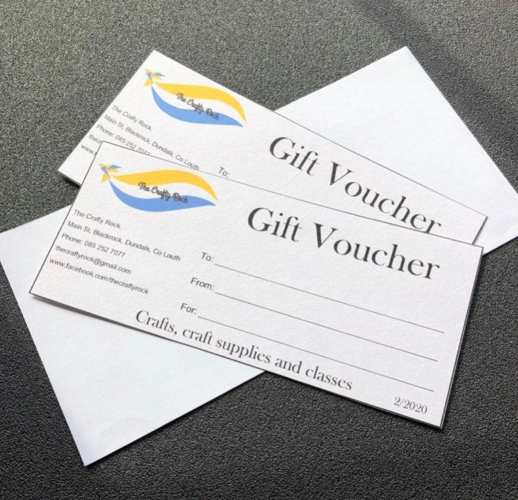 In-Store Gift Voucher, craft vouchers, Irish store vouchers, Buy from ...